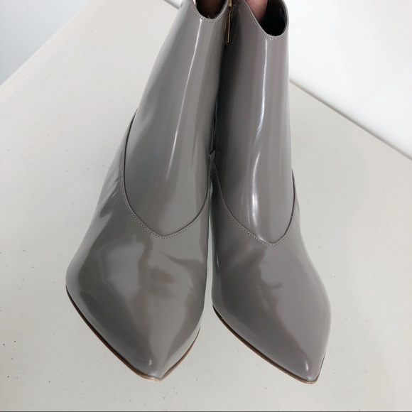Tibi | Shoes | Tibi Made In Italy Gray Ankle Boots Size 38 | Poshmark